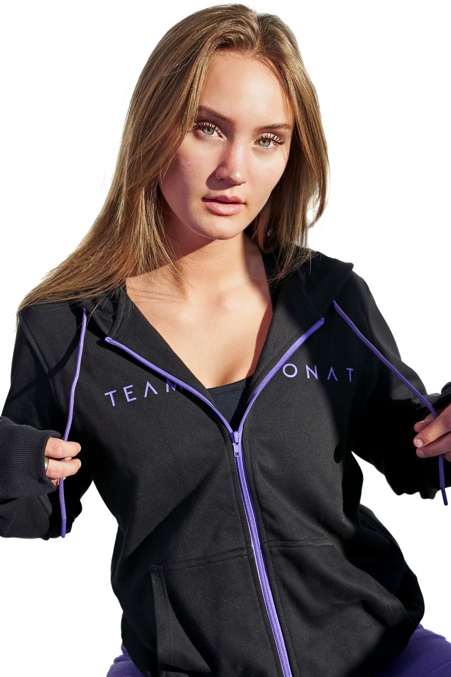 MONAT ELECTRIFY FULL ZIP HOODIE - MONAT Gear