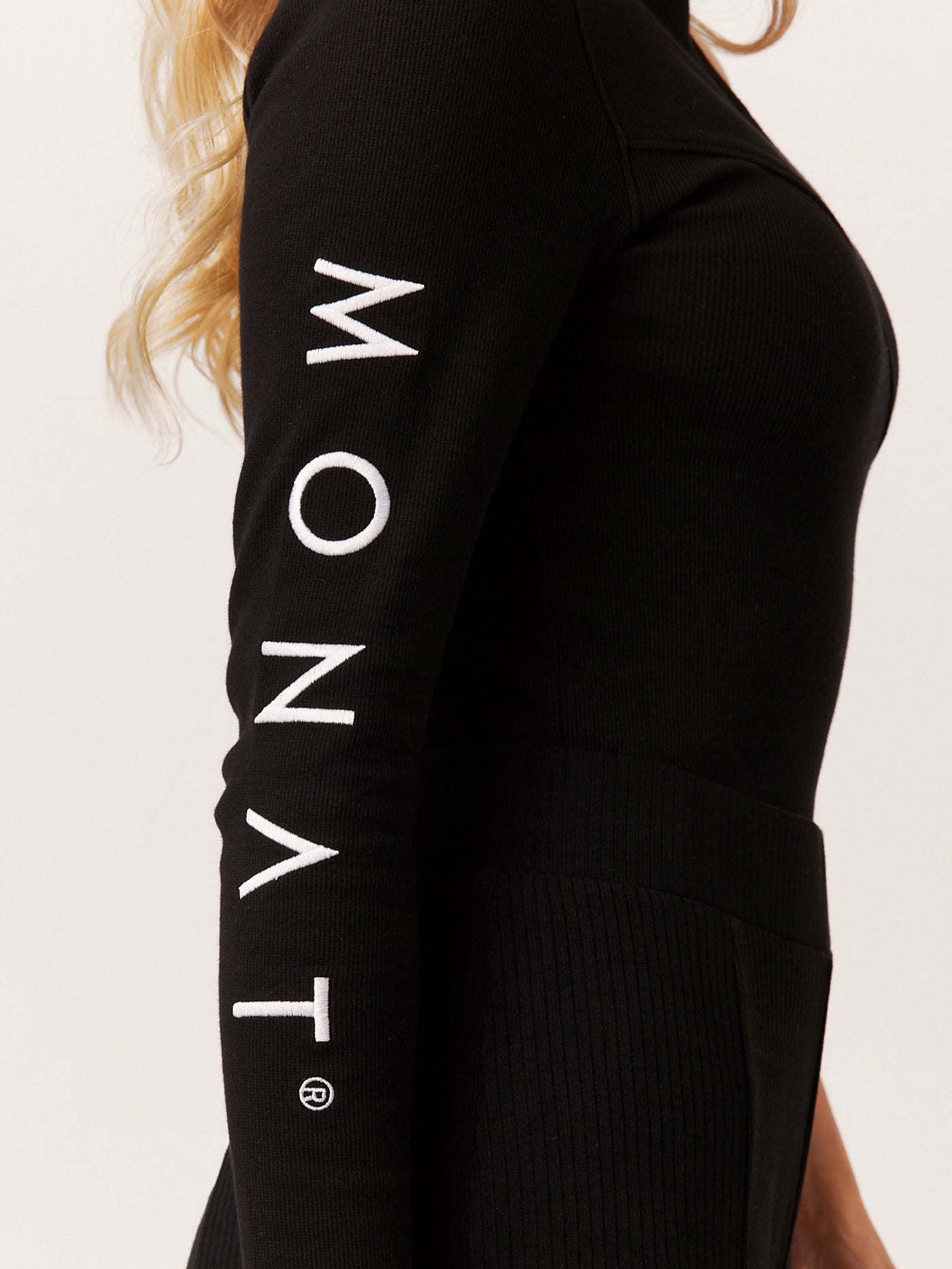 MONAT ASYMMETRIC RIB KNIT TOP - MONAT Gear