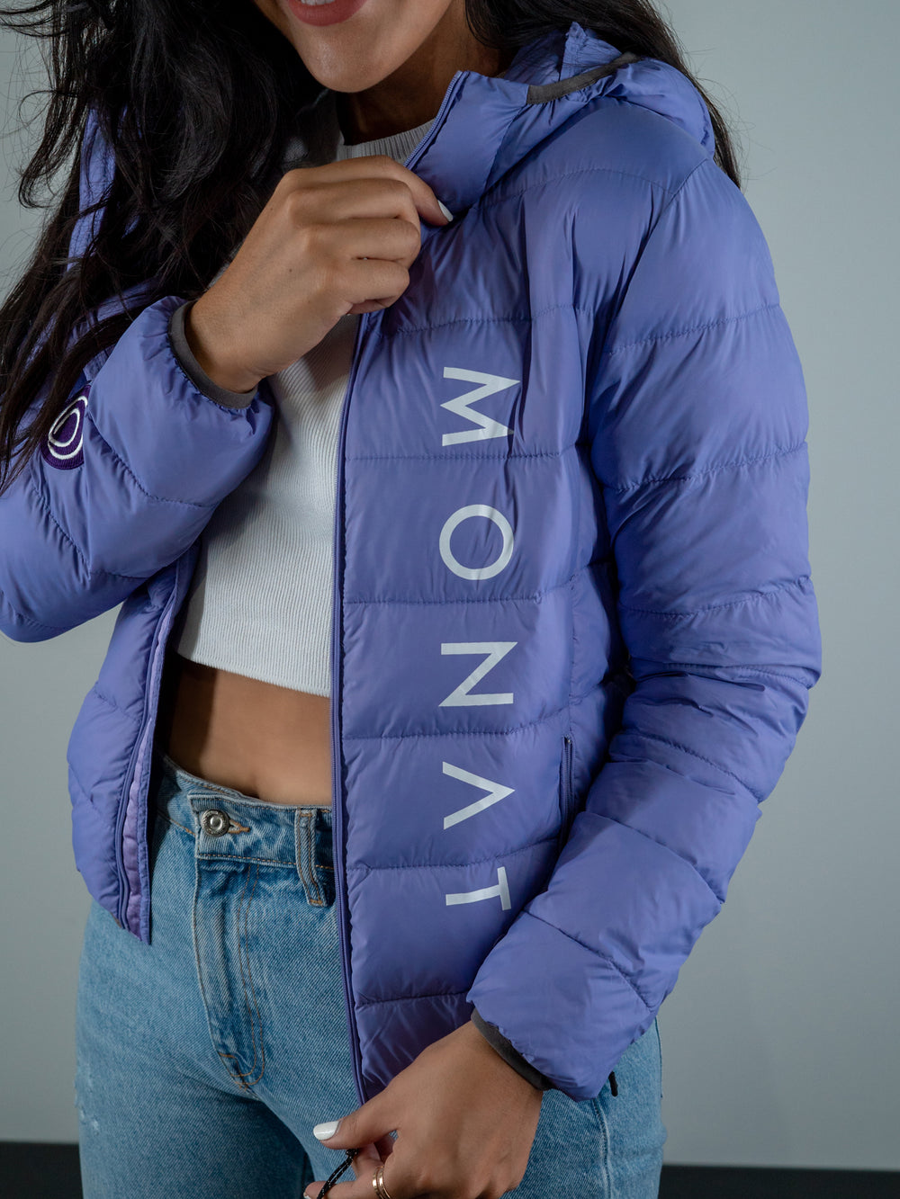 Purple Puffer Jacket