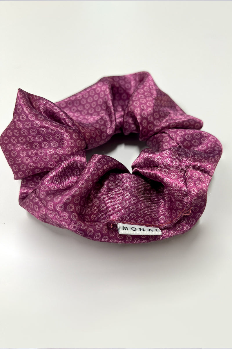 MONAT Oil Drop Scrunchie in Mauve - MONAT Gear