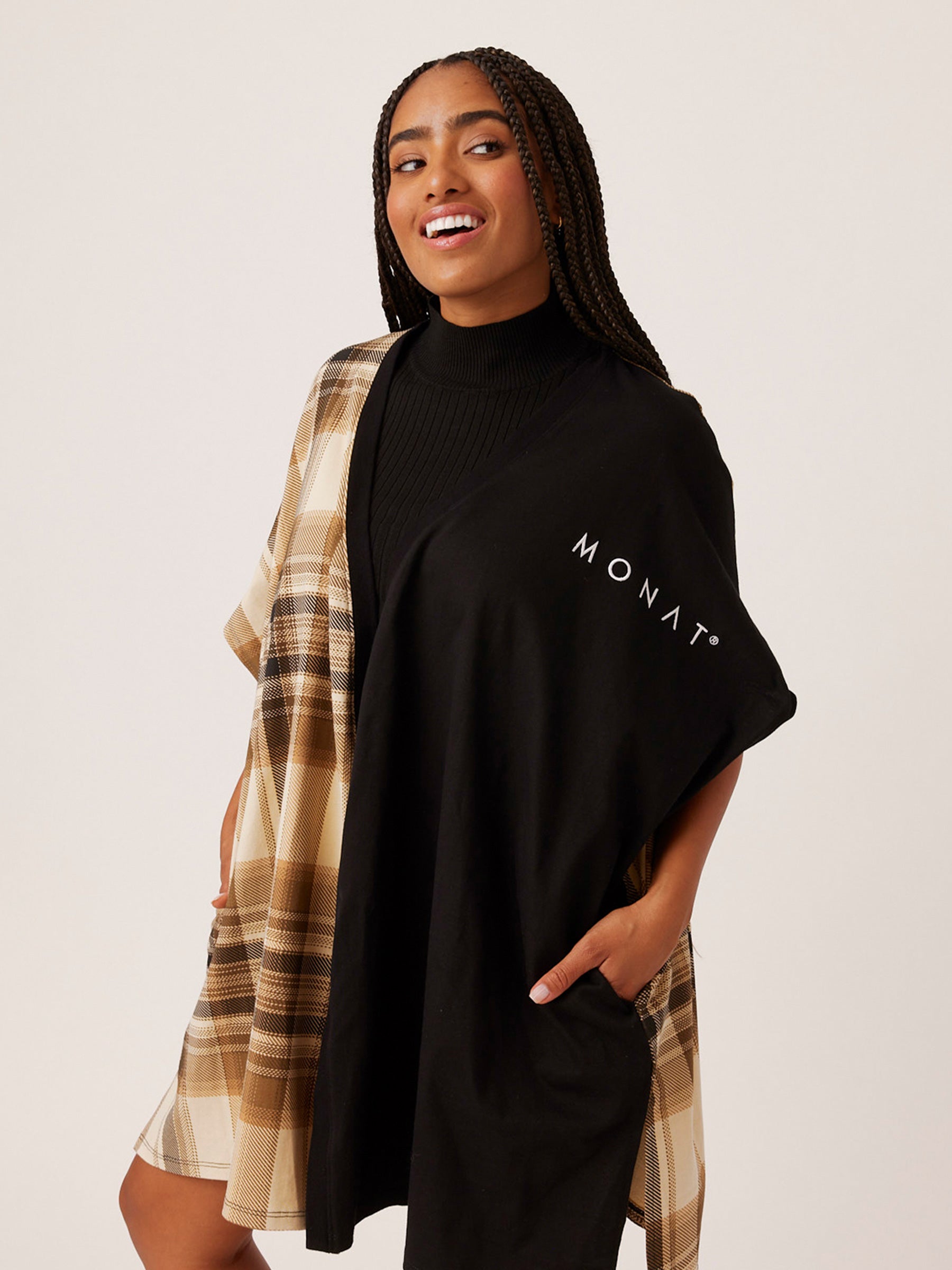 MONAT PLAID WRAP - MONAT Gear